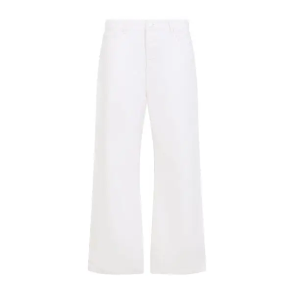 Ami Wide Leg Jeans - White