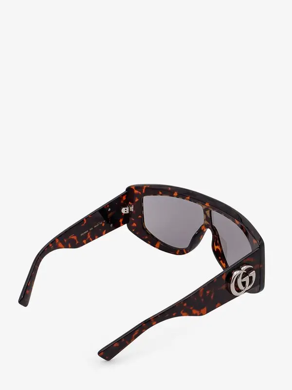Gucci Rectangular Acetate Sunglasses With Double G Detail