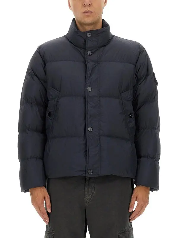Stone Island Crinkled Reps Down Jacket