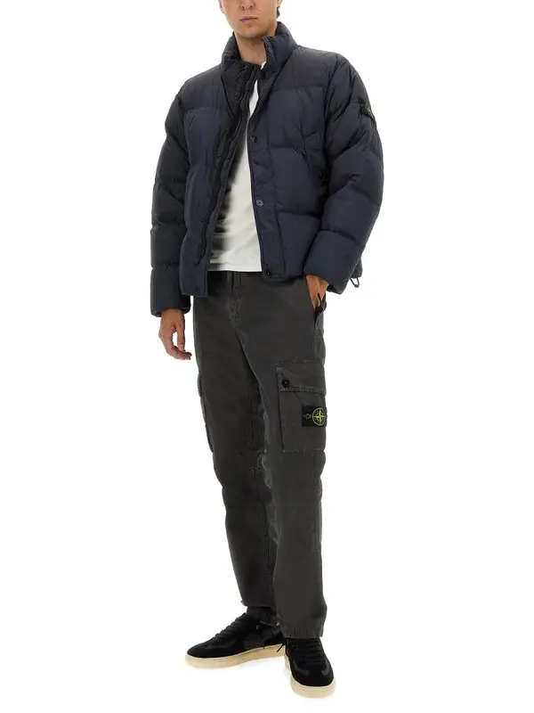 Stone Island Crinkled Reps Down Jacket