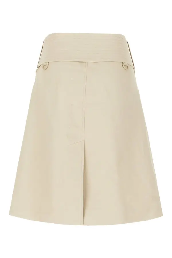 Burberry Skirt With Belt Detail