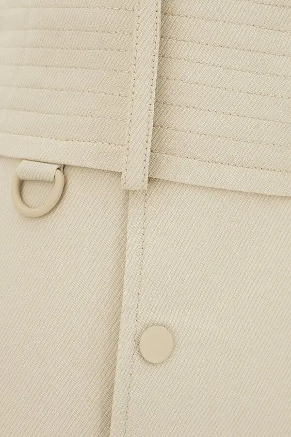 Burberry Skirt With Belt Detail
