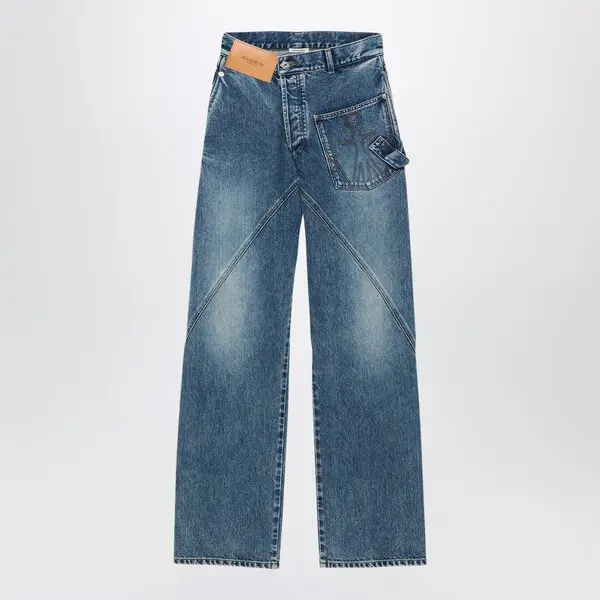 JW Anderson Medium Washed Cotton Denim Jeans