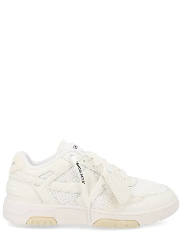 Off-White Out Of Office" Slim Sneakers - White