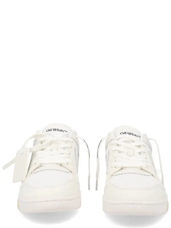 Off-White Out Of Office" Slim Sneakers - White