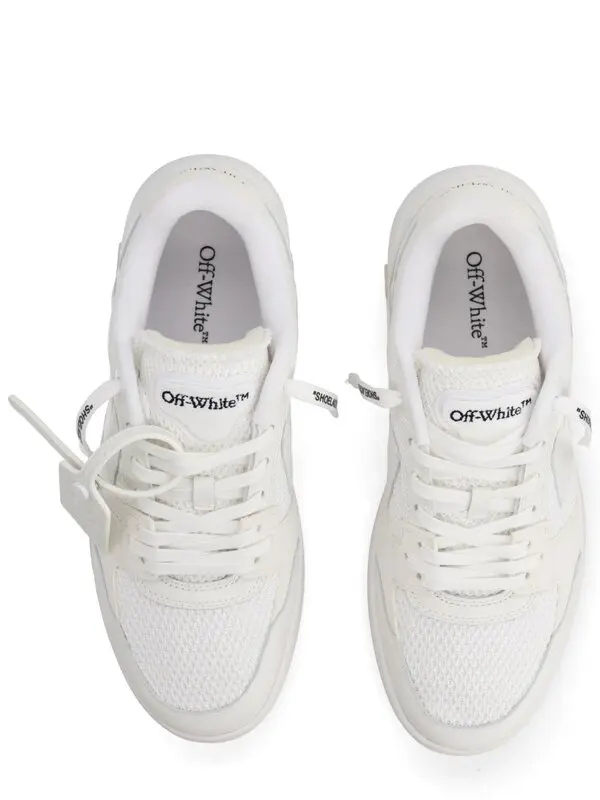 Off-White Out Of Office" Slim Sneakers - White