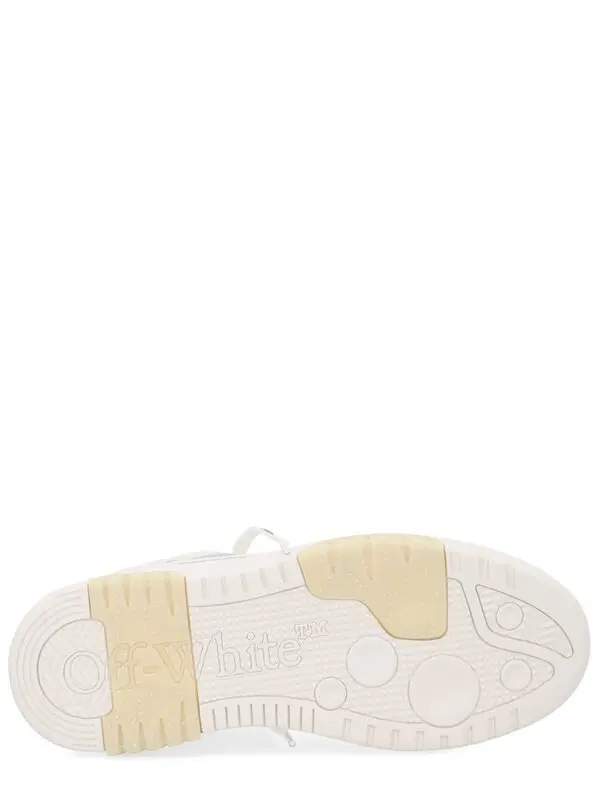 Off-White Out Of Office" Slim Sneakers - White