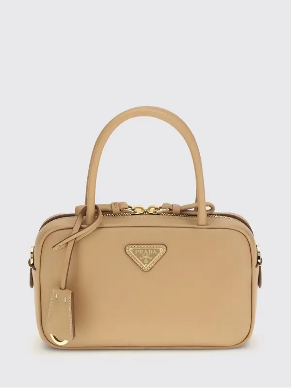 Prada Mini Bag Natural Calf Leather - Cream