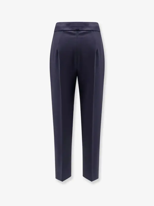Max Mara Pegno Viscose Blend Trousers
