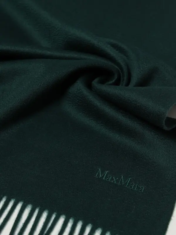 Max Mara Scarf Petroleum Blue