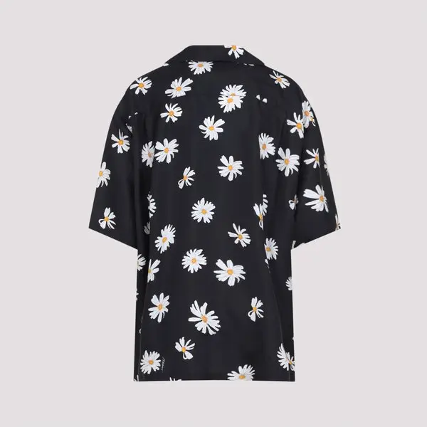 Moschino Silk Shirt With Floral Print