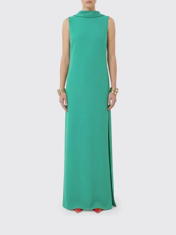 Max Mara Sleeveless Maxi Dress - Green