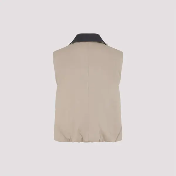 Brunello Cucinelli Padded Reversible Vest - Multicolor