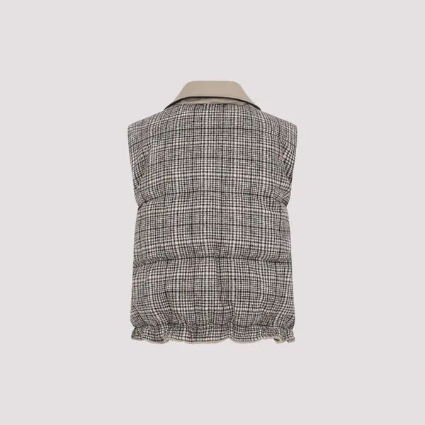 Brunello Cucinelli Padded Reversible Vest - Multicolor