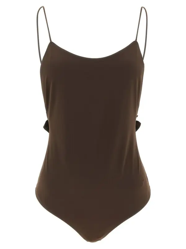 Jacquemus Le Maillot Cabana One-piece Swimsuit - Brown