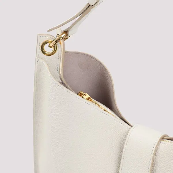 TOM FORD Calf Leather Shoulder Bag - White