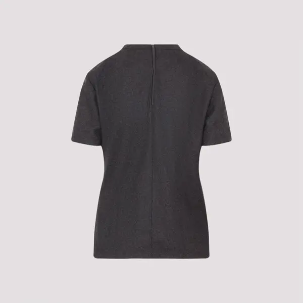 Carven Fitted Virgin Wool T-shirt