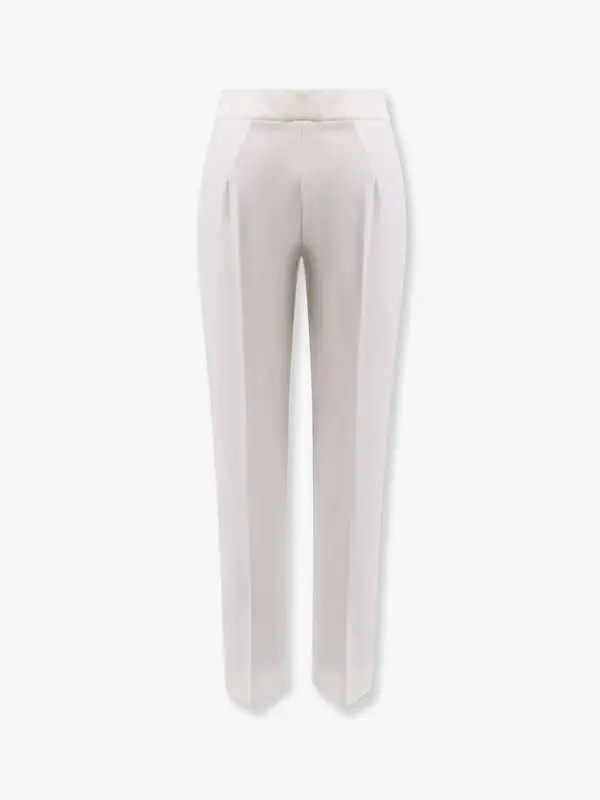 Max Mara Pegno Viscose Blend Trousers - Multicolor