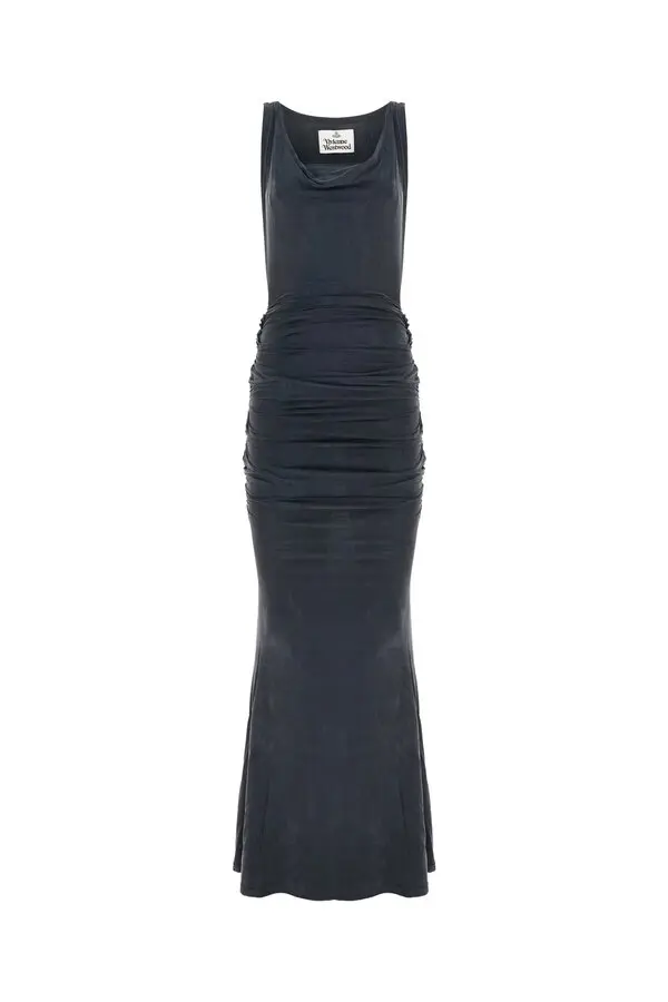 VIVIENNE WESTWOOD Ruched Draped Dress - Multicolor