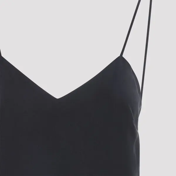 Max Mara Washed Silk Tank Top - Blue