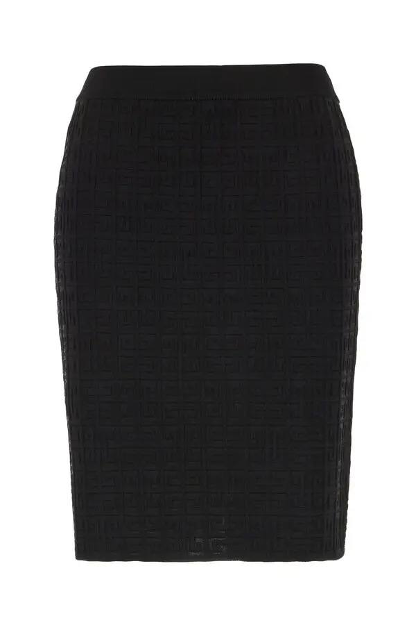 Givenchy Textured Knit Pencil Skirt