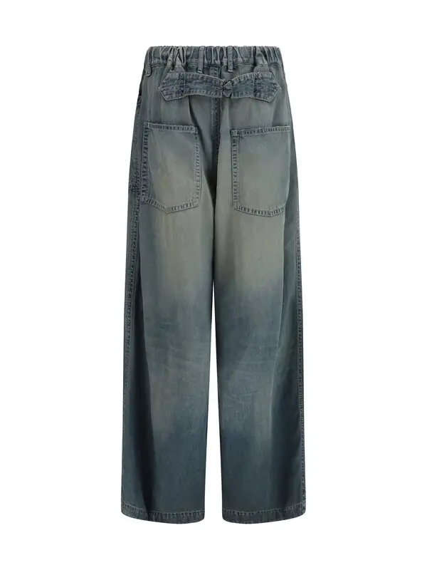 Mihara Yasuhiro Light Denim Wide Pants