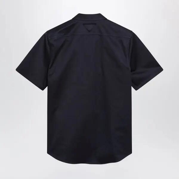 Prada Cotton Chino Short Sleeve Shirt