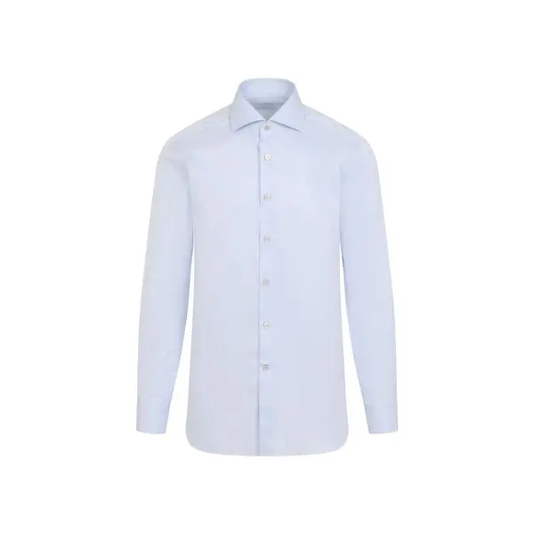Kiton Cotton Shirt - Blue