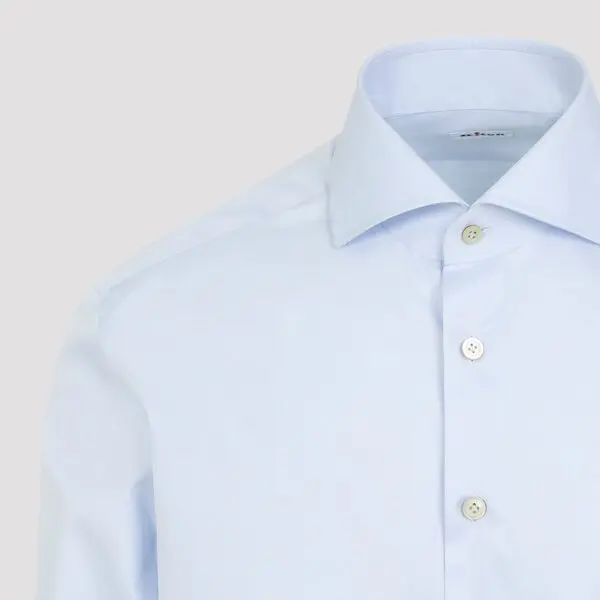Kiton Cotton Shirt - Blue