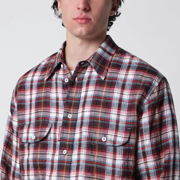 Dsquared2 Long-sleeve Plaid Shirt