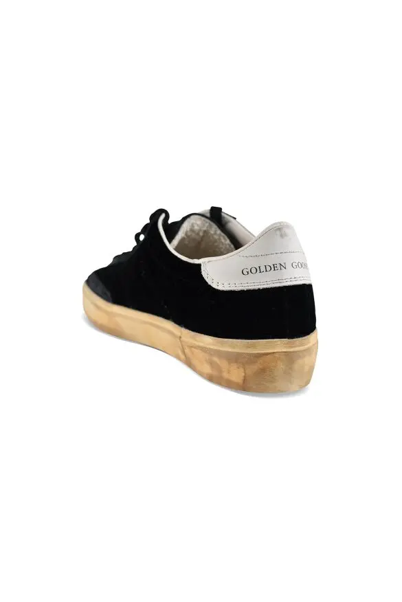 GOLDEN GOOSE Soul Star Suede Sneakers - Black