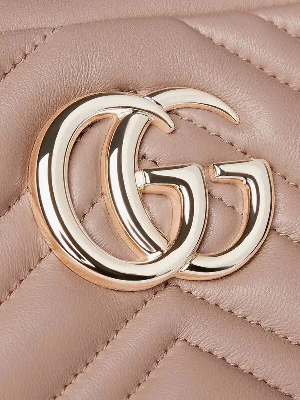 Gucci Gg Marmont Leather Camera Bag - Multicolor