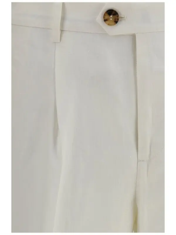 Brunello Cucinelli Linen Tailored Pants