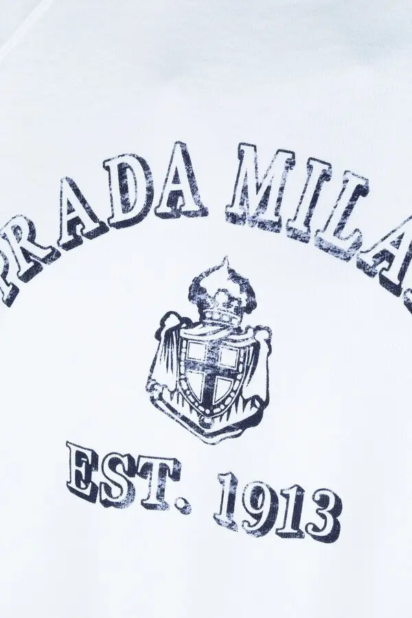 Prada Sweatshirt With Logo Detailing