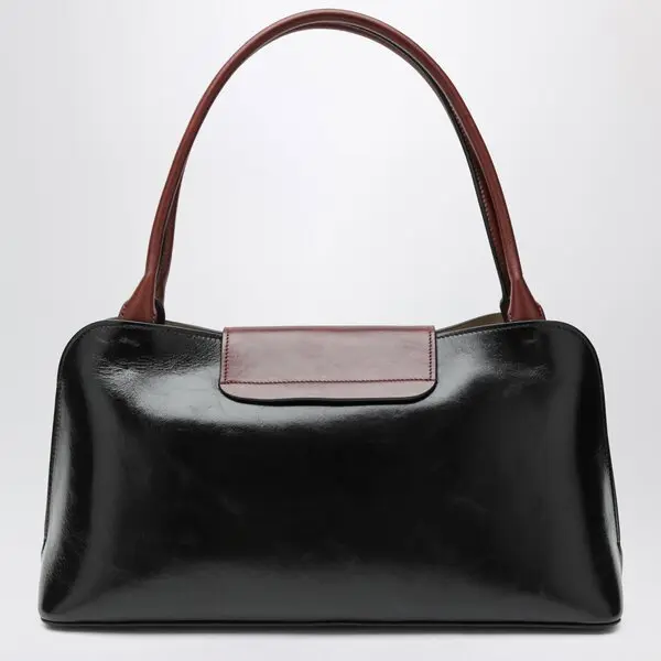 Versace Vivian East/west Leather Bag - Black