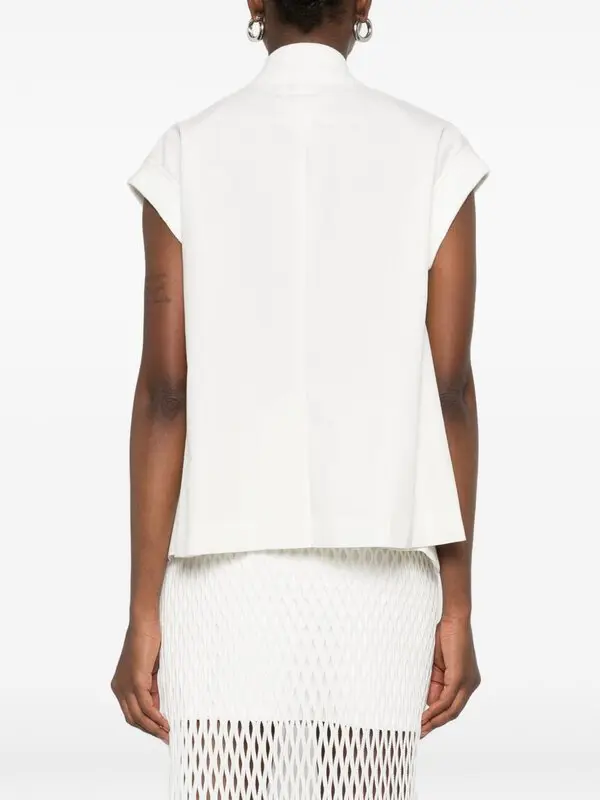 Sacai Wool And Nylon Vest