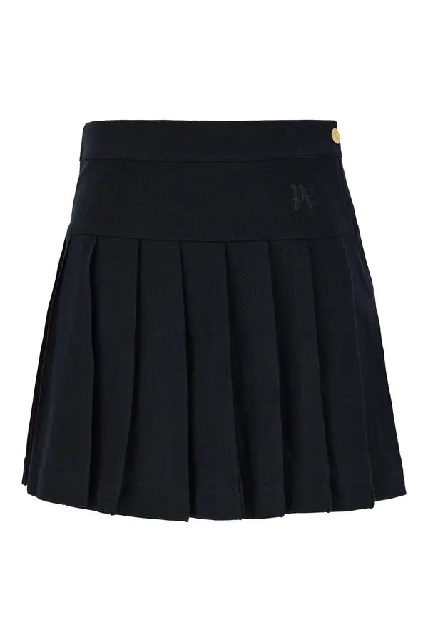 Palm Angels Pleated Skirt - Multicolor