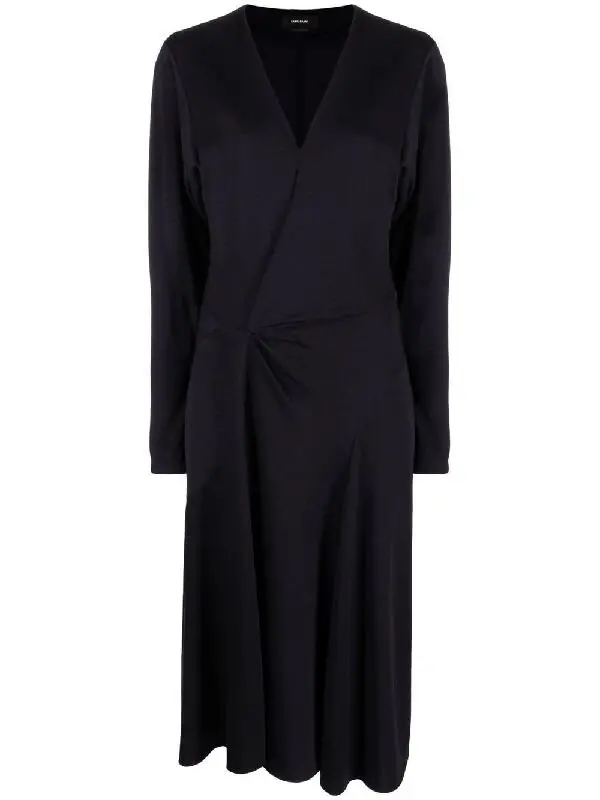 Isabel Marant Étoile Draped V-neck Dress - Multicolor