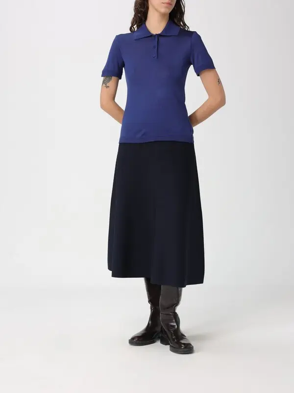 Max Mara Short Sleeve Polo Shirt - Blue