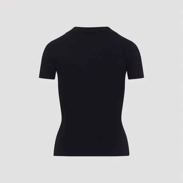 Max Mara Albero Knit Ribbed Polo