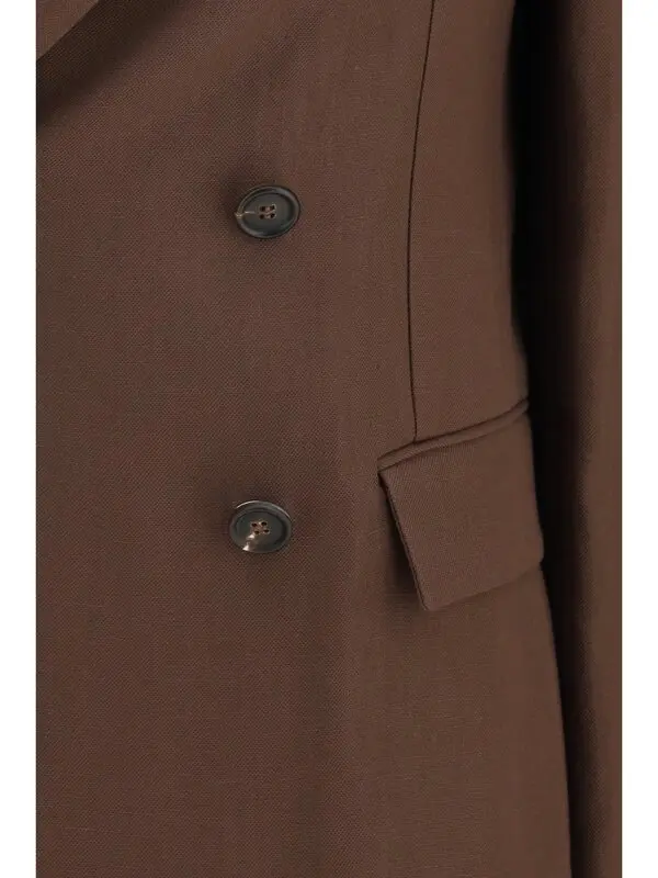 Brunello Cucinelli Double-breasted Peak Lapel Blazer