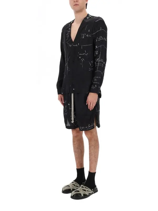 Rick Owens Larry Fogpocket Shirt