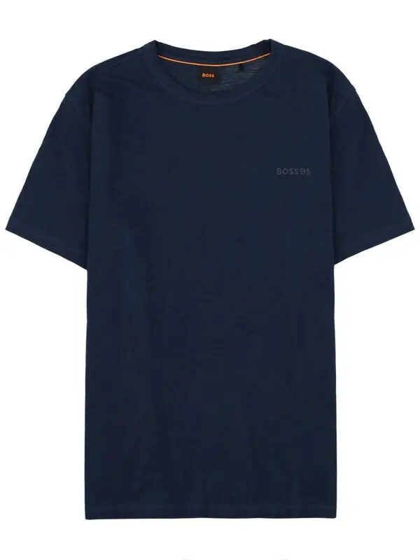 BOSS T-shirt With Logo - Blue