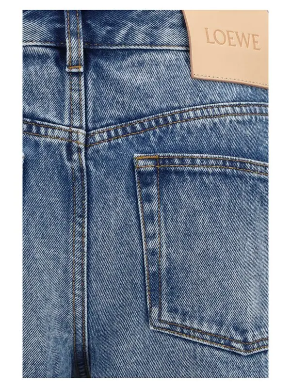 Loewe X Paula's Ibiza Cropped Flare Jeans