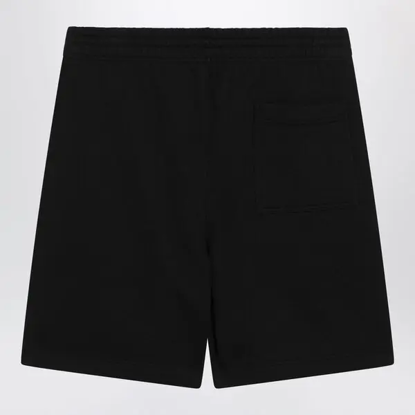 Burberry Terry Cotton Logo Shorts