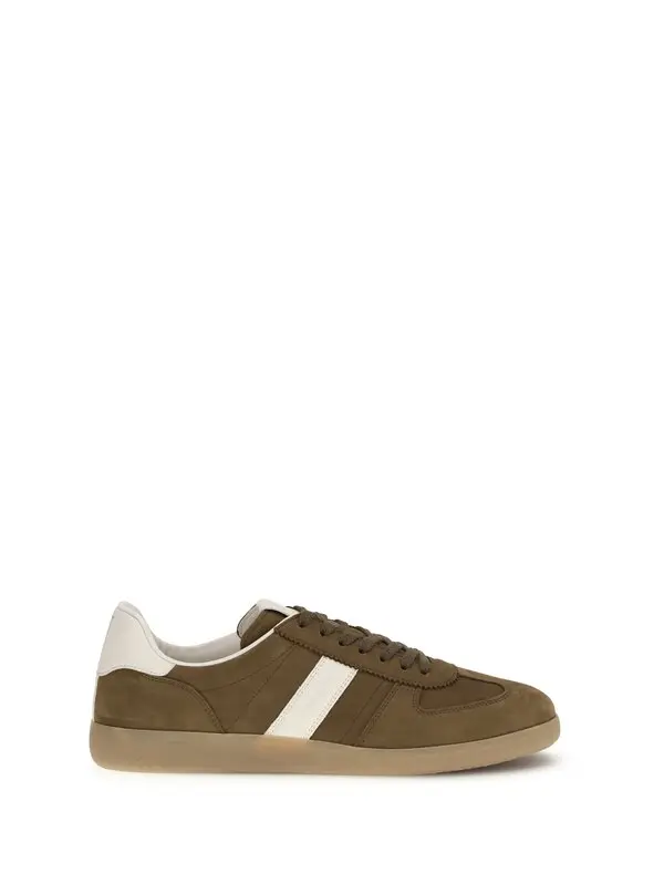 TOM FORD Archer Suede Lace-up Sneakers - Brown