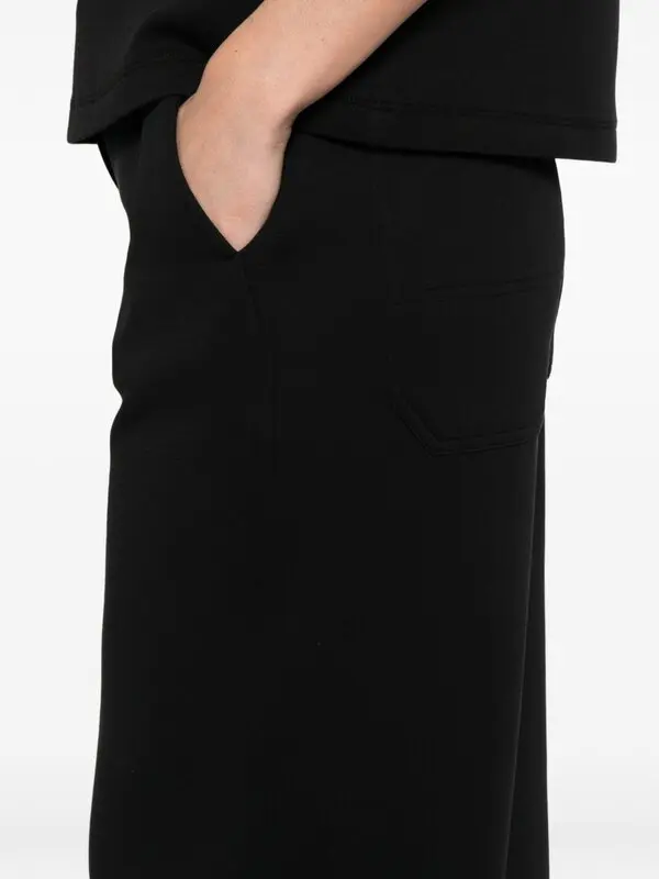 Max Mara Cotton Wide-leg Trousers - Multicolor