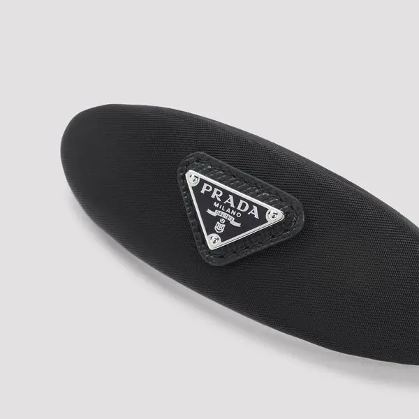 Prada Re-nylon Brass Hair Clip