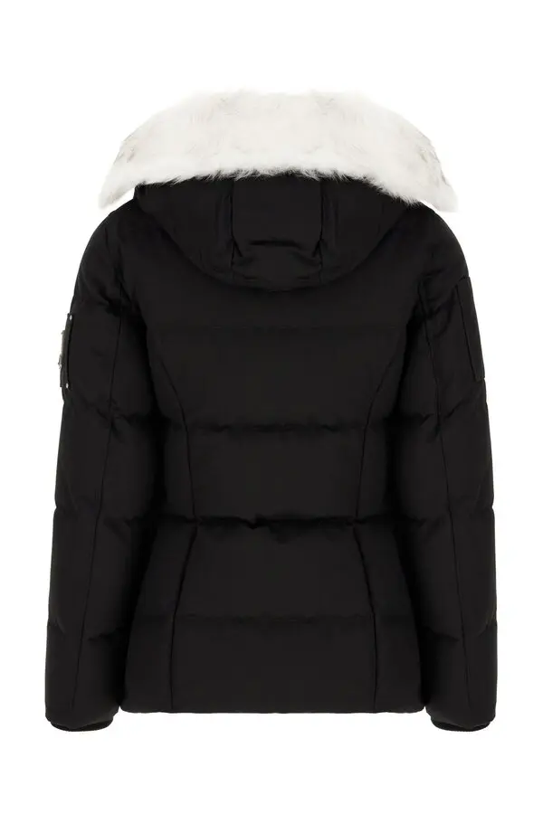 Moose Knuckles Quilted Jacket With Fur Hood - Multicolor