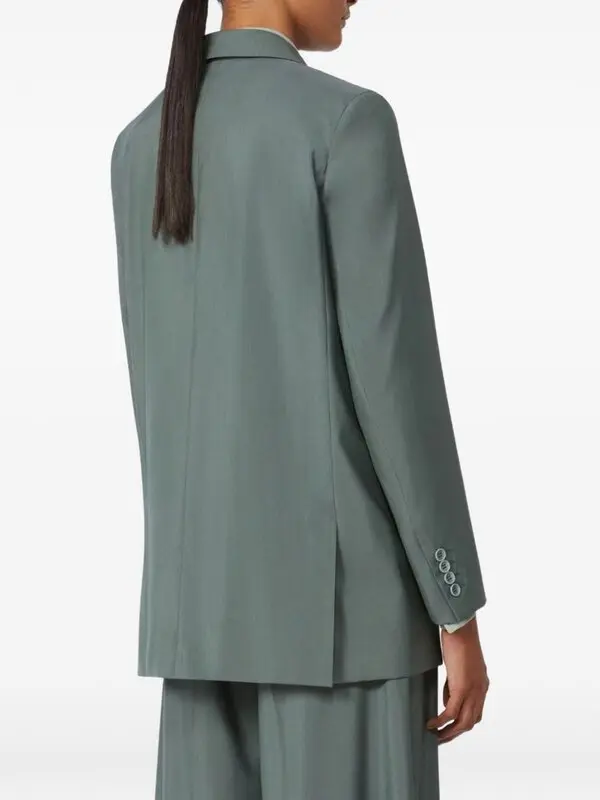 Max Mara Wool Double-breasted Jacket - Multicolor